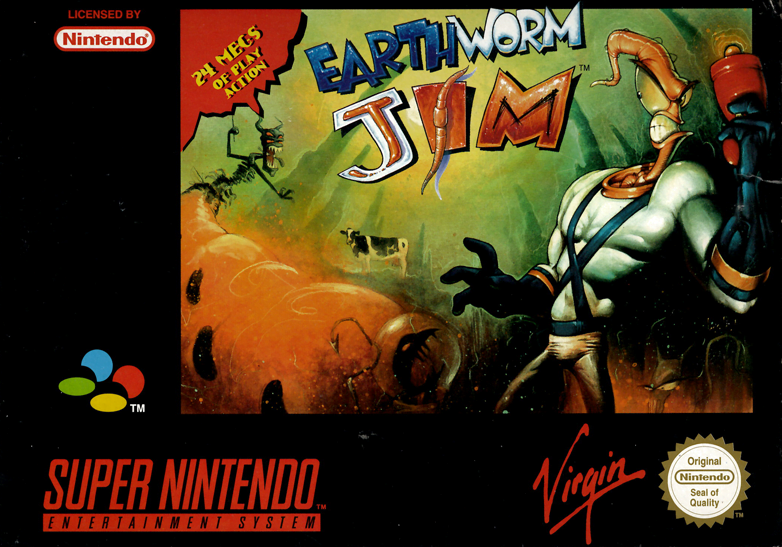 Earthworm Jim SNES – NintenKodo